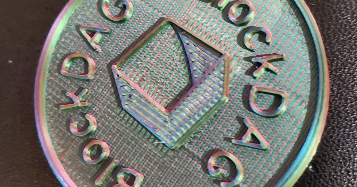 Unofficial BlockDAG Coin by bdag_promotion | Download free STL model ...