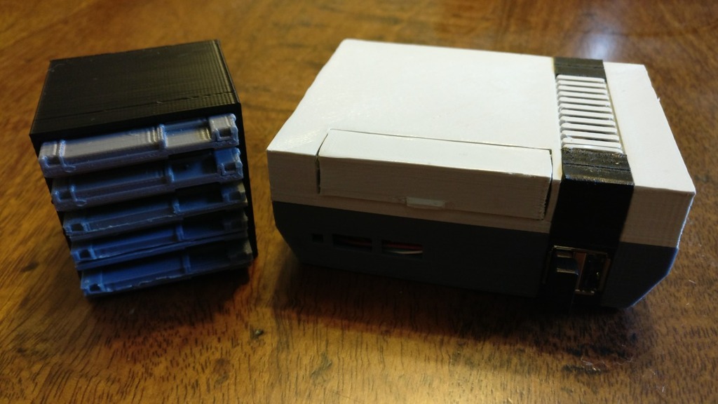 Mini NES Cartridge holder for Raspberry Pi by Hawker | Download free ...