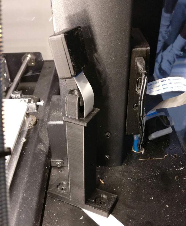 Raspberry Pi v2 Camera Mount for Octoprint by Hawker | Download free ...