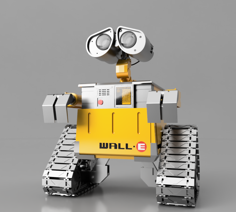Wall-E 3D Model (WIP) por Gary | Descargar modelo STL gratuito | Printables.com