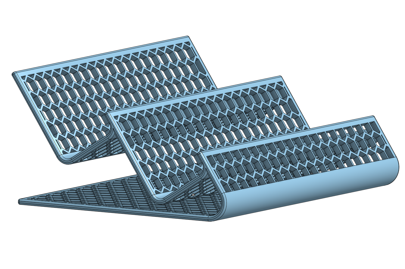 Glasses Holder two-position by rost | Download free STL model ...