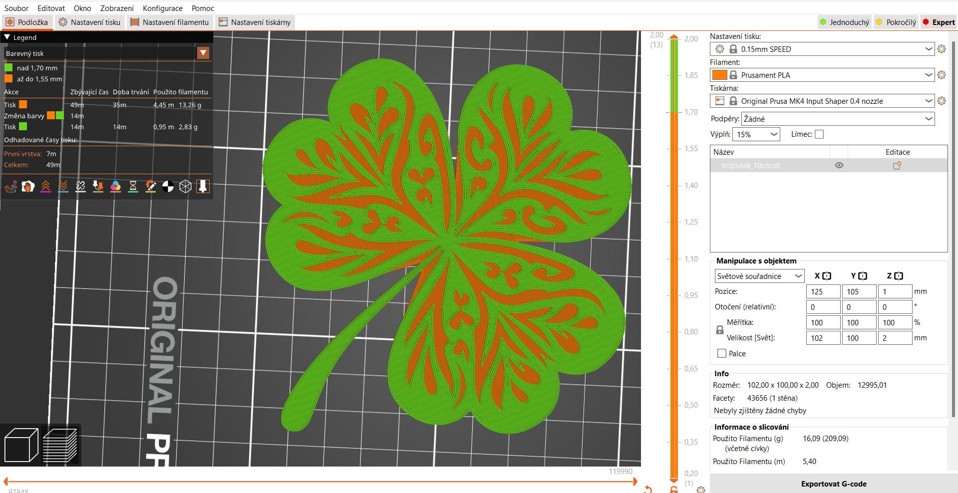 Shamrock (trojlístek) by Nina Máčová | Download free STL model ...