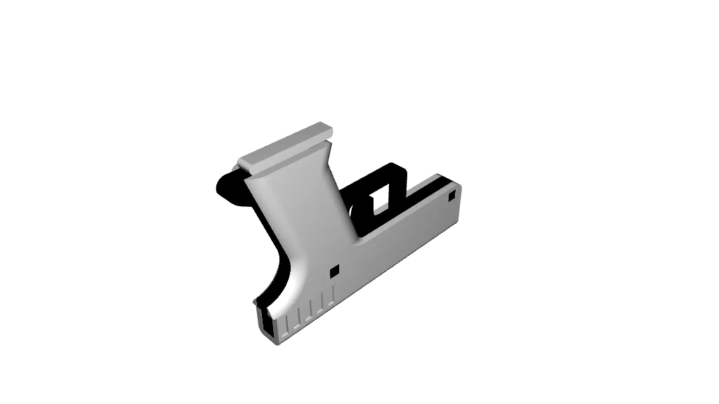 Keychain small gun by BramBy | Download free STL model | Printables.com