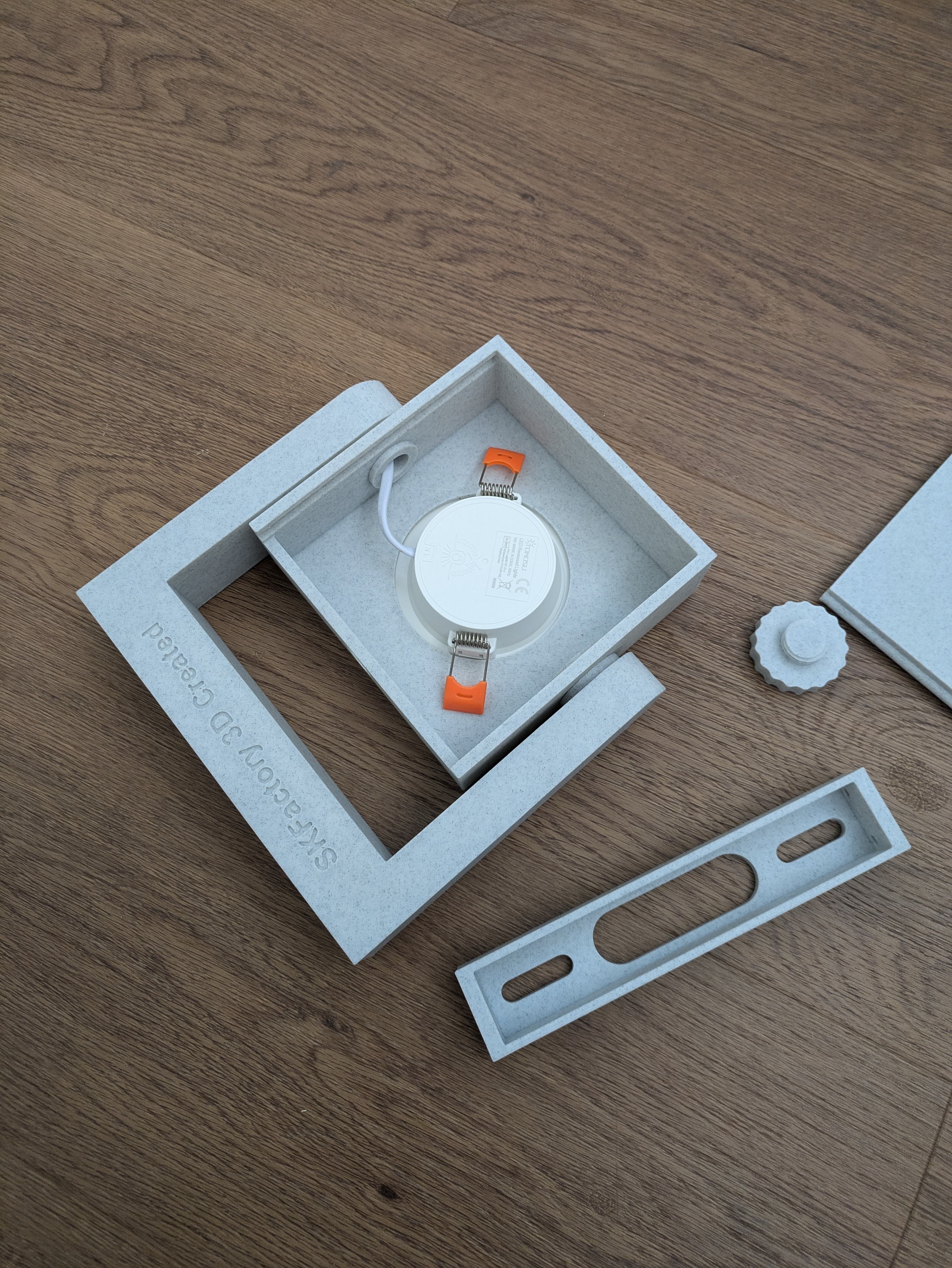 Spotlight 75 mm diameter by SKFactory3D | Download free STL model ...