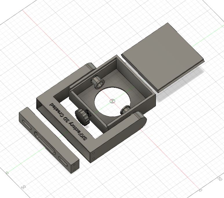 Spotlight 75 mm diameter by SKFactory3D | Download free STL model ...