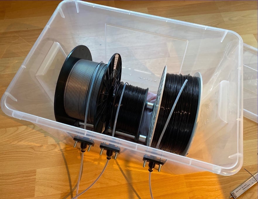 IKEA SAMLA filament dry box easy filament change by Axel | Download ...