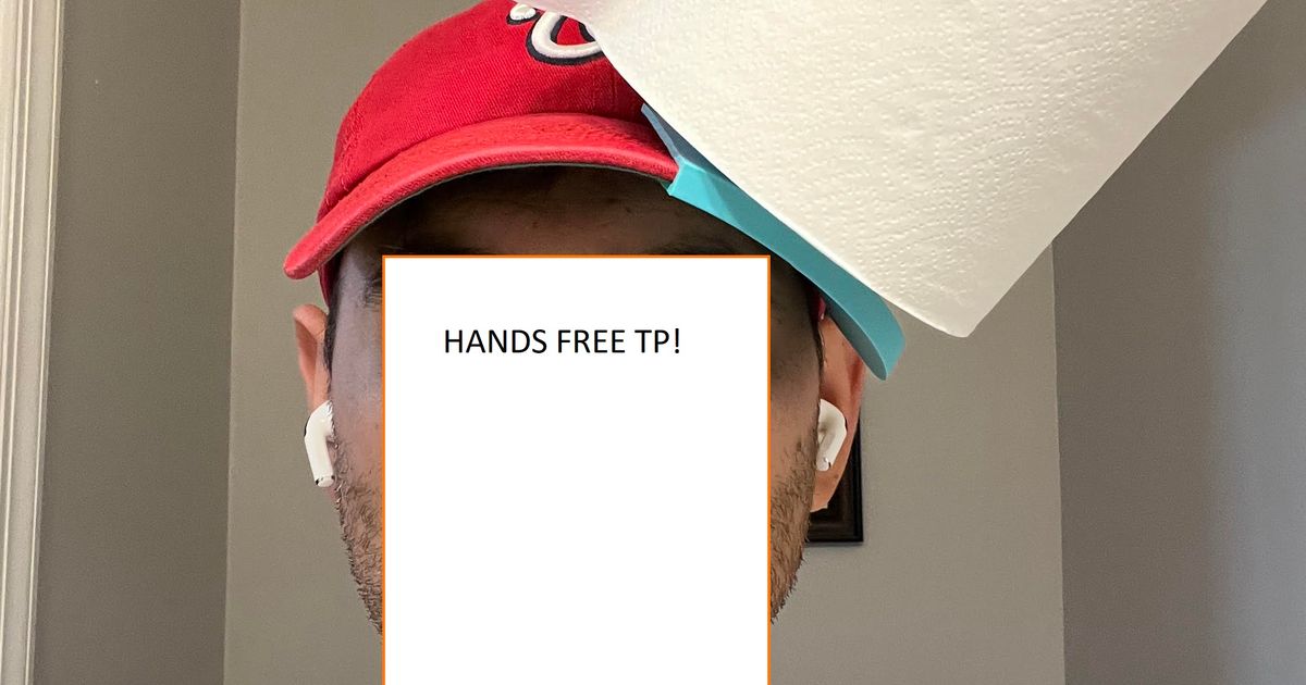 Hands-Free TP by Mre | Download free STL model | Printables.com