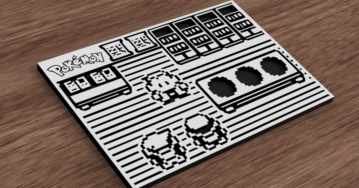 Pokemon Gameboy "Choose One" Starter Scene by Gerlach3D | Download free ...