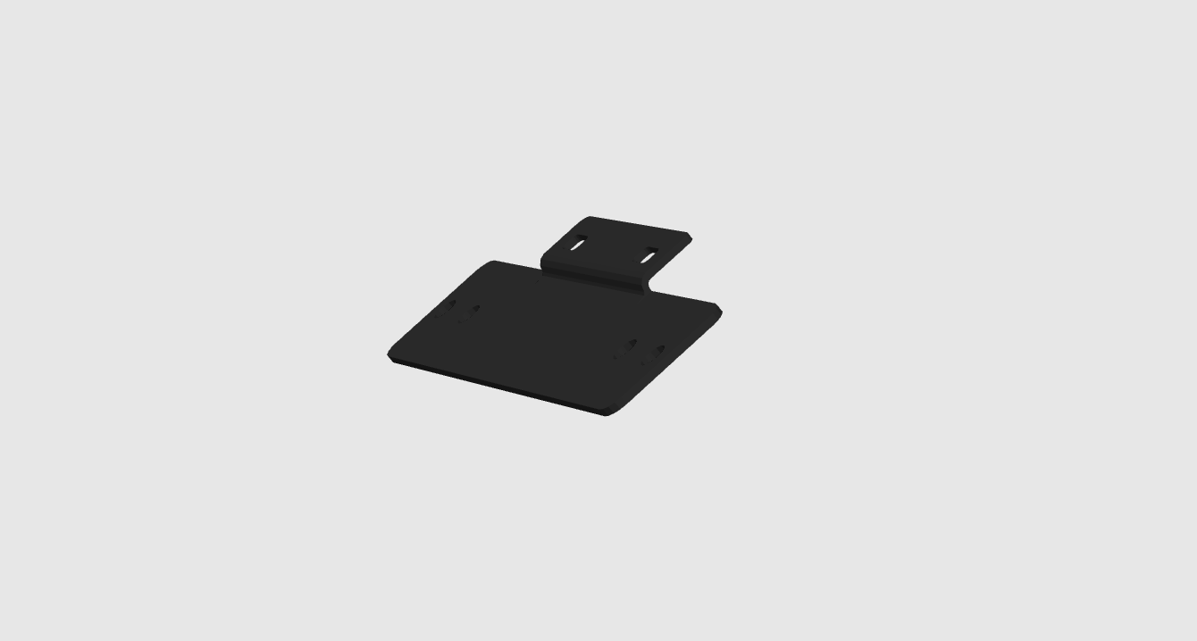 Mini PC Mounting Plate by Silent Echoes | Download free STL model ...