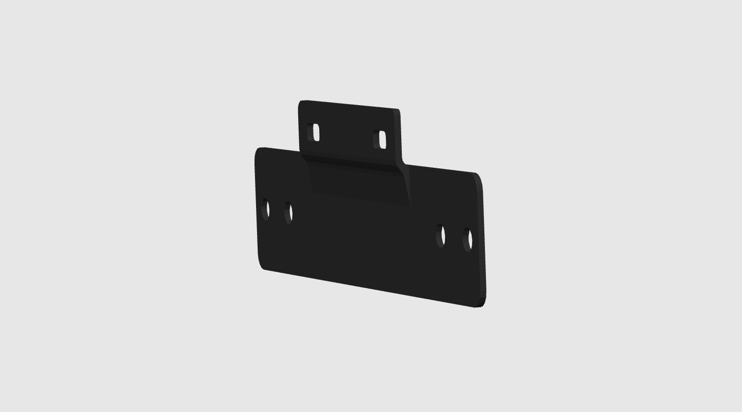 Mini PC Mounting Plate by Silent Echoes | Download free STL model ...