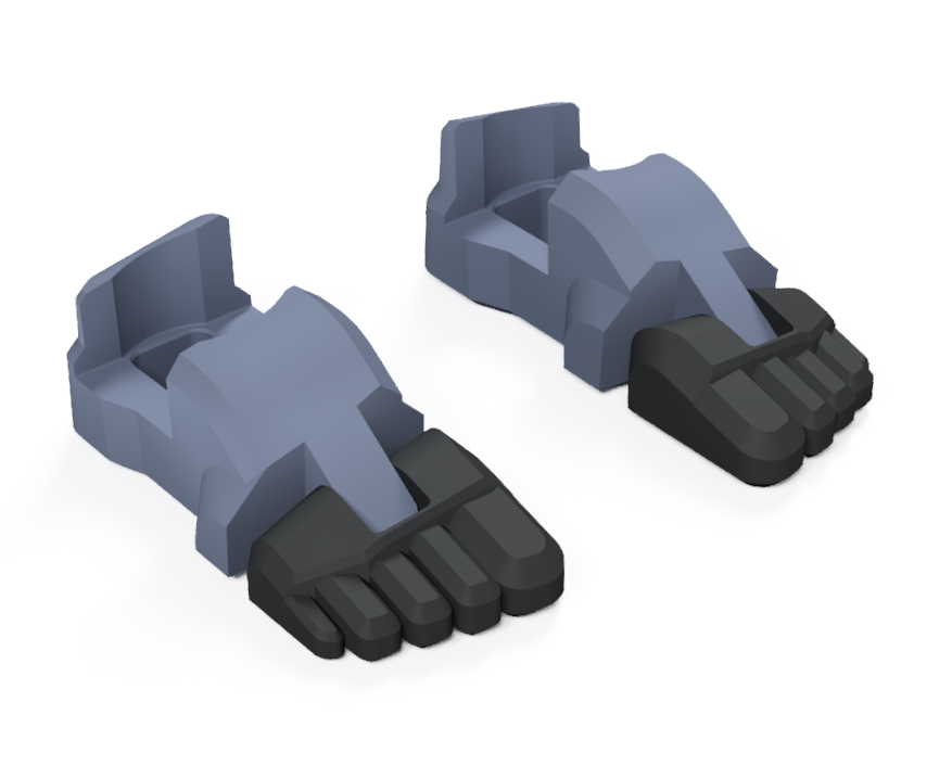 Dummy 13 Smooth Feet by Shar | Download free STL model | Printables.com