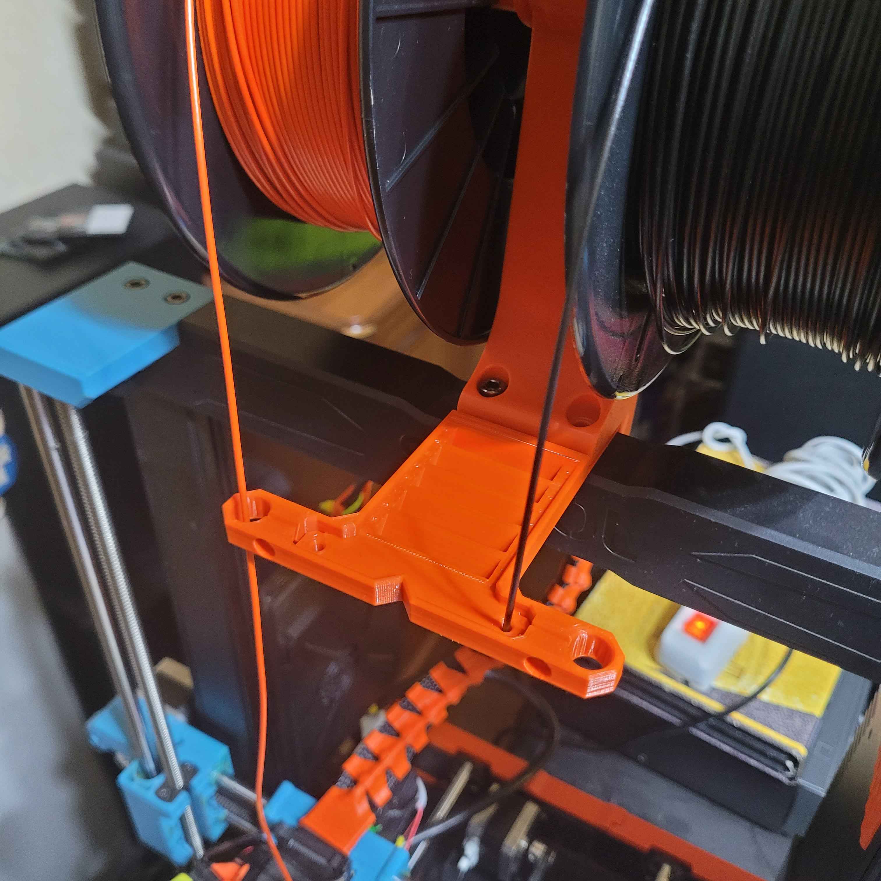 Sovol SV06 MK4 style filament guide for 2 spools by Kobyax | Download ...