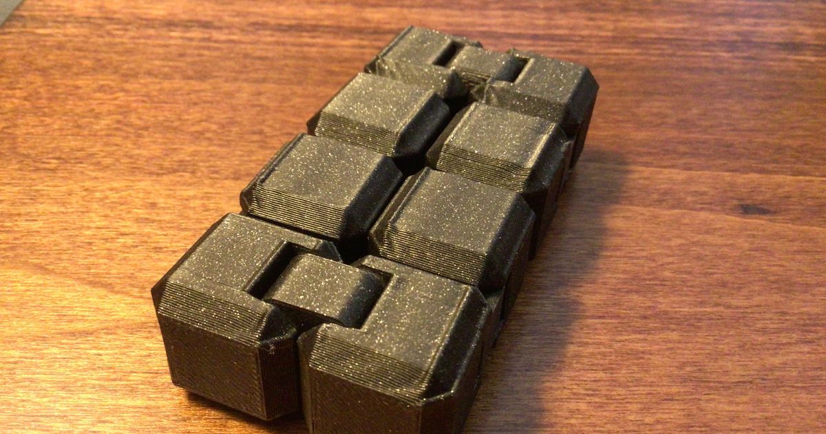fidget infinity cube por JG | Descargar modelo STL gratuito ...