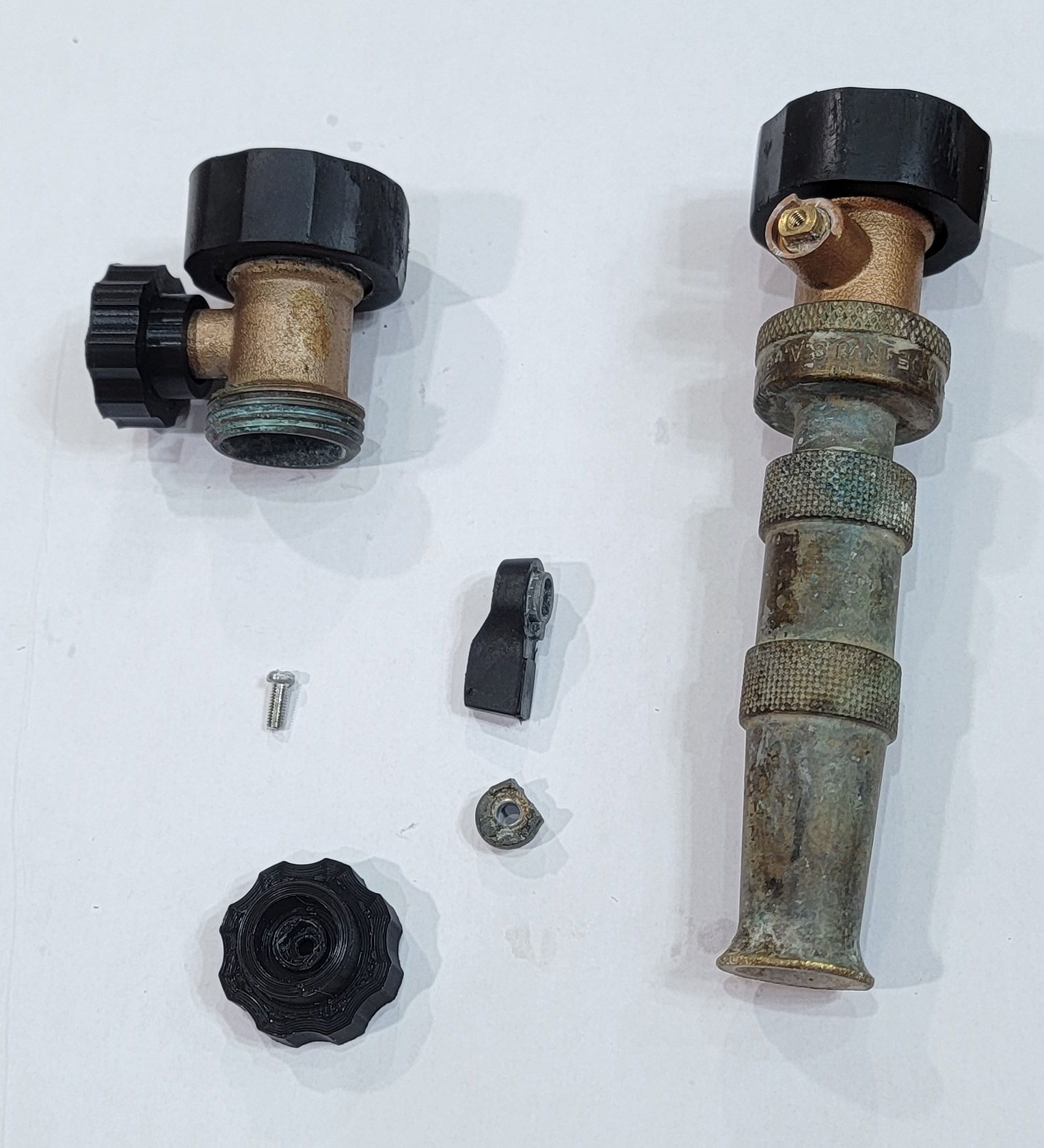Heavy-Duty Brass Hose-End Shut-Off Coupling Hose Connector Handle por ...