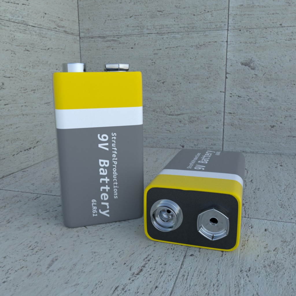 Customizable 9V Battery by Books | Download free STL model | Printables.com