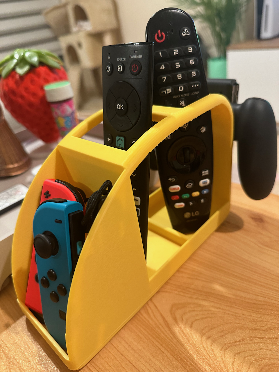 Remote Holder with Joystick Holder and Box by oztamir | Download free ...