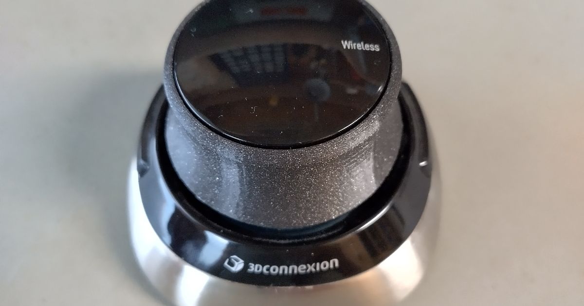 3DConnexion SpaceMouse Wireless Replacement Knob by Crappun | Download ...