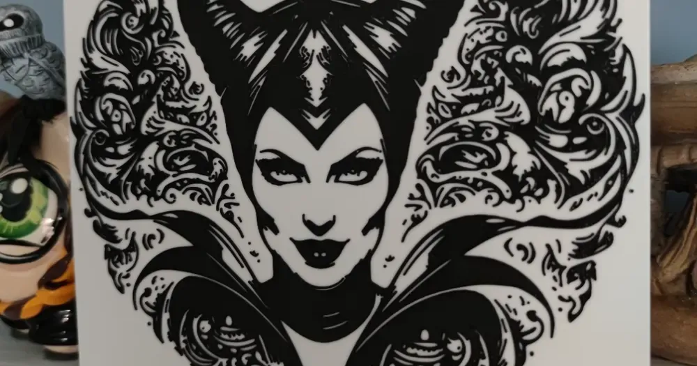 Canvas Malefica by Fernando Ureña Herrero | Download free STL model ...