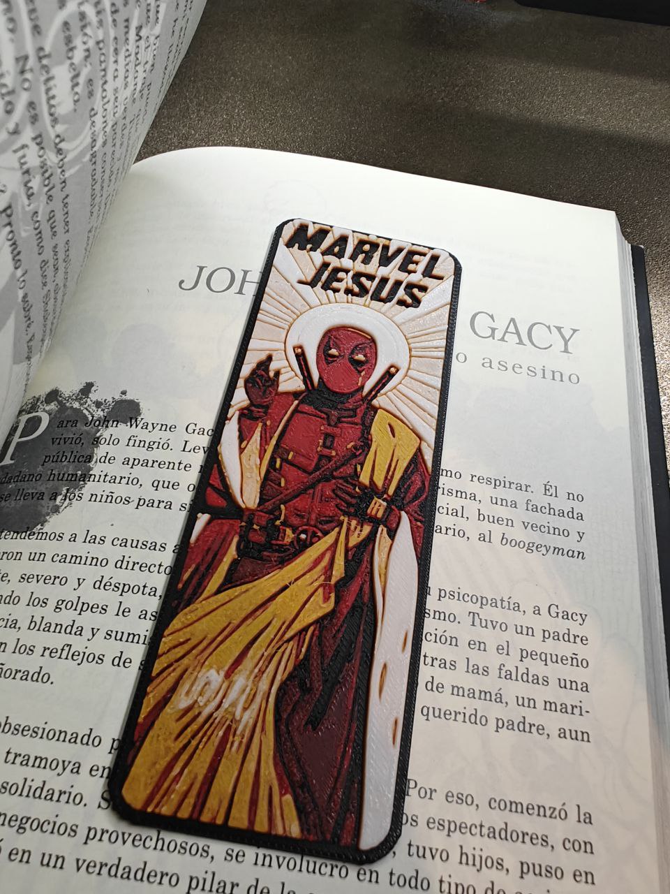 Marvel Jesus Bookmark - Deadpool & Wolverine by julianfj | Download ...