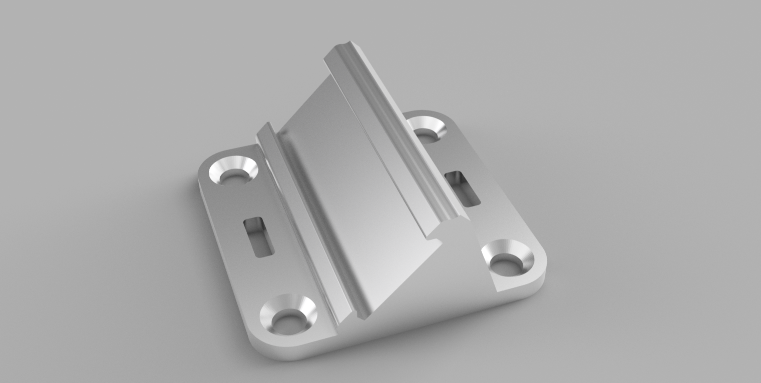 LED Strip Holder 45 Degree by ozan | Download free STL model ...