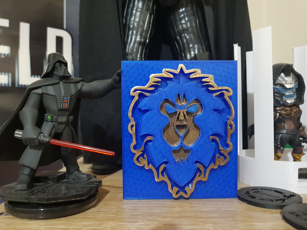 World of warcraft Alliance Shield/Badge by Ryxxi_makes | Download free ...