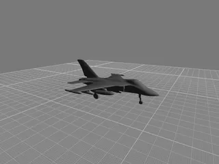 Fighter Jet by Wrage | Download free STL model | Printables.com