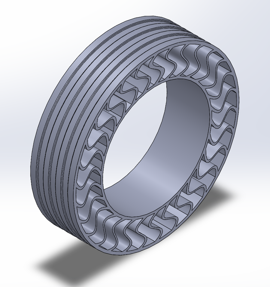 Airless Tyre by Ben Summerfield | Download free STL model | Printables.com