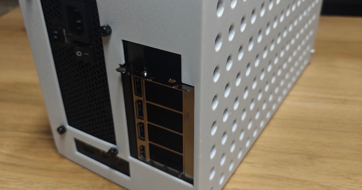 External GPU Enclosure (TH3P4G3) by Tekminder | Download free STL model ...