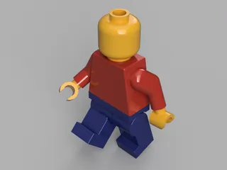 Lego Man by Antonio Barranco | Download free STL model | Printables.com