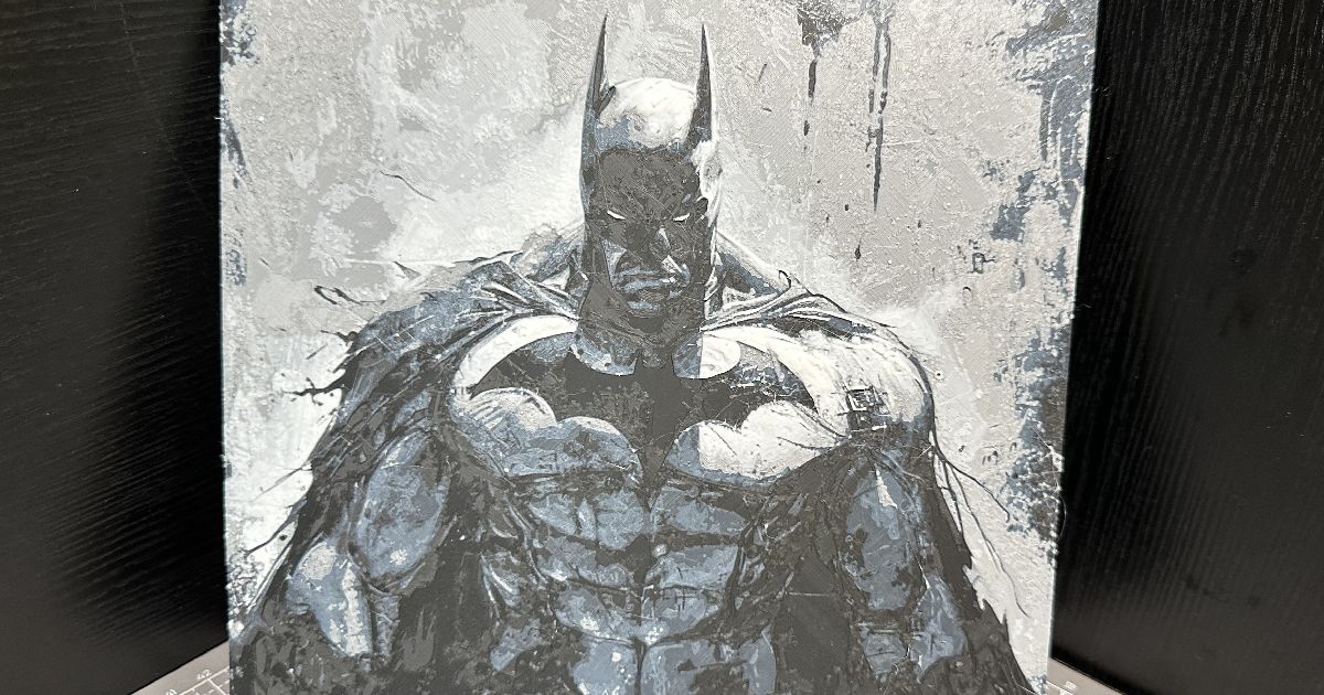 Hueforge_marvel_batman by 3D Smart | Download free STL model ...