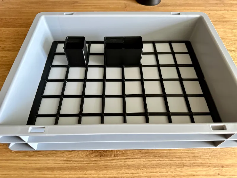 Gridfinity base + boxes for aidB Eurobox 400x300 x 120&75mm by AWSW ...