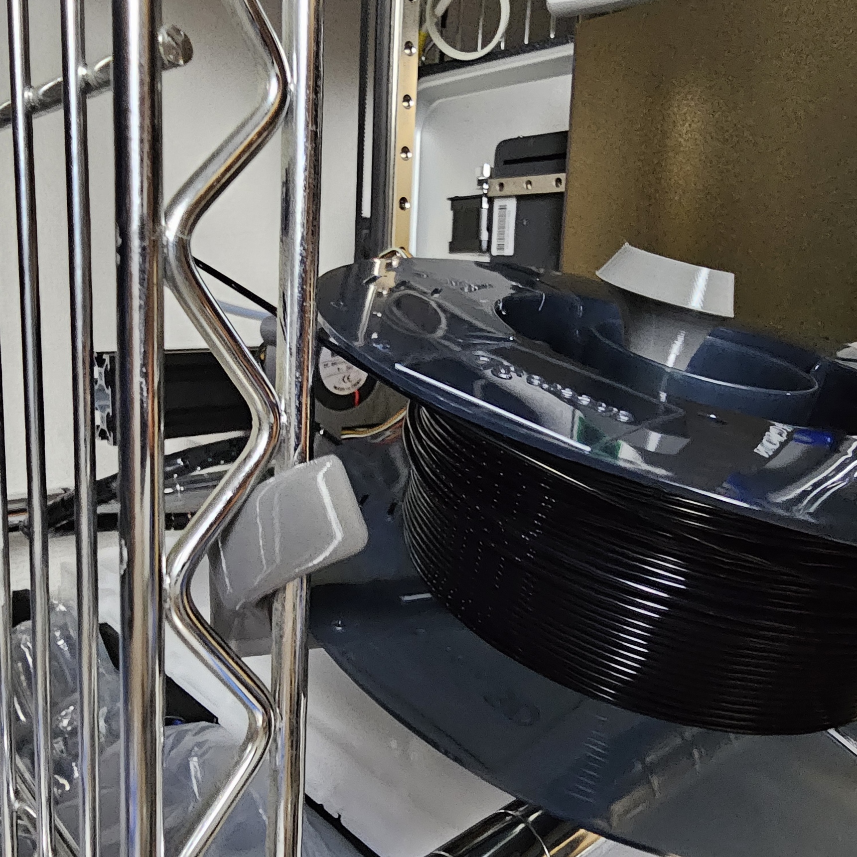 Filament Spool Hanger Holder for my Wire Shelf by Taichi | Download ...