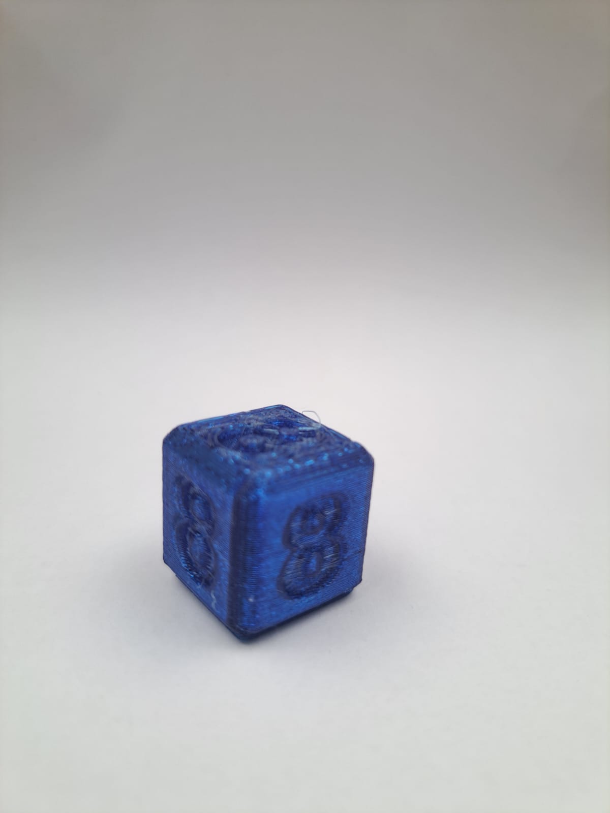 One number dice by 3dprintree | Download free STL model | Printables.com