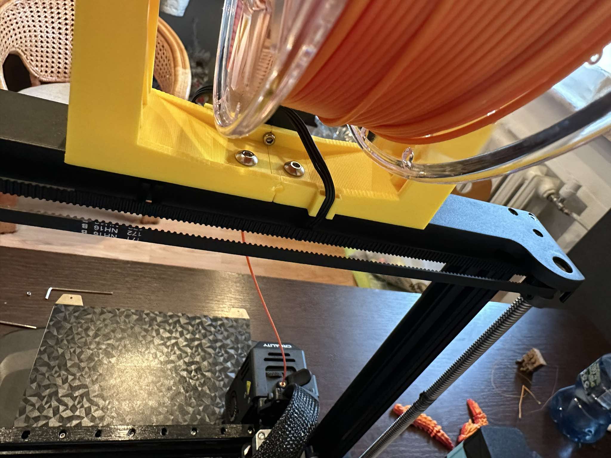 Ender V3 Ke filament holder by Modelio3D | Download free STL model ...