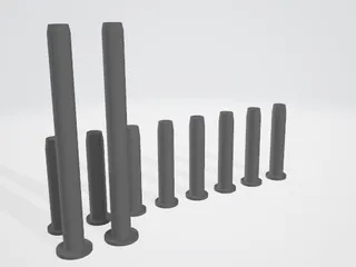 Gridfinity Flashforge Adventurer 5M and 5M Pro Nozzle Box by Ben ...