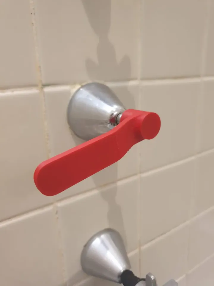 Shower tap handle by mrg999 | Download free STL model | Printables.com