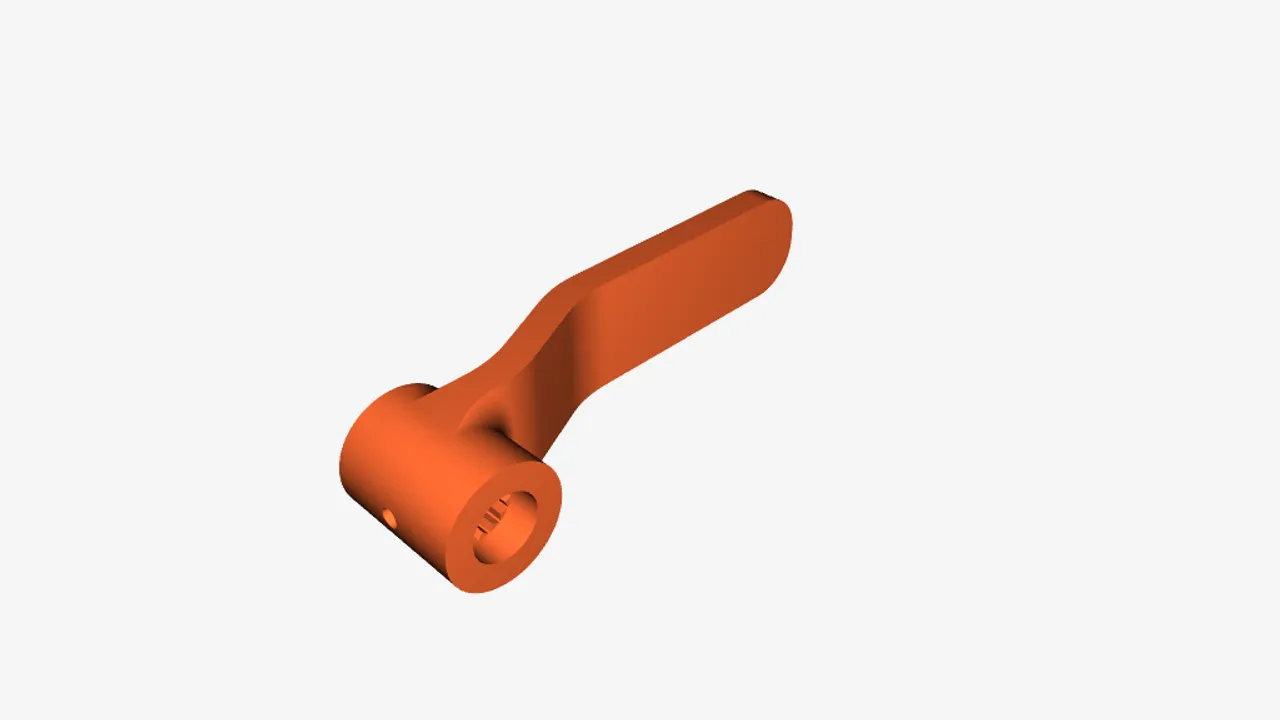 Shower tap handle by mrg999 | Download free STL model | Printables.com