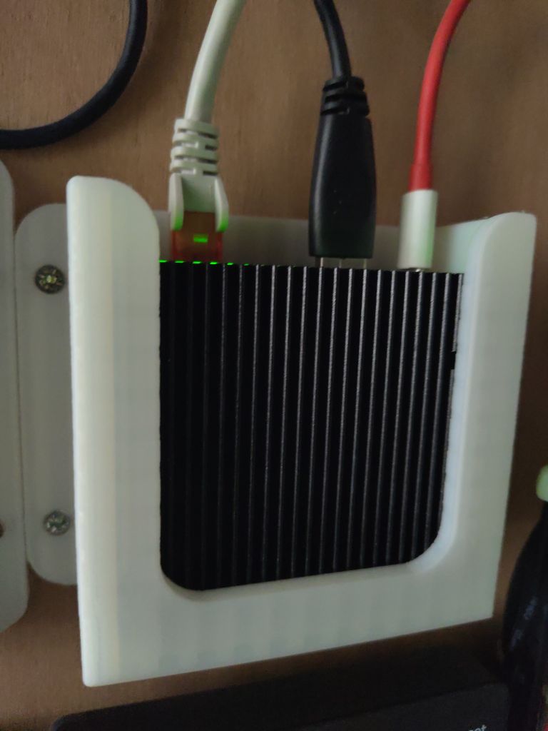 Radxa E25 wall mount by Dylan Van Assche | Download free STL model ...