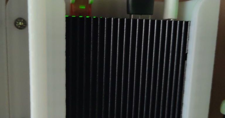 Radxa E25 wall mount by Dylan Van Assche | Download free STL model ...