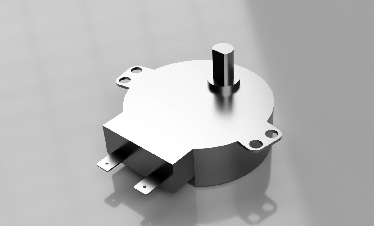 Microwave Motor Model by chochi3D | Download free STL model ...