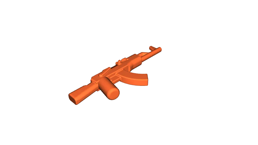 lego AK-45 by Bas Kleinbloesem | Download free STL model | Printables.com