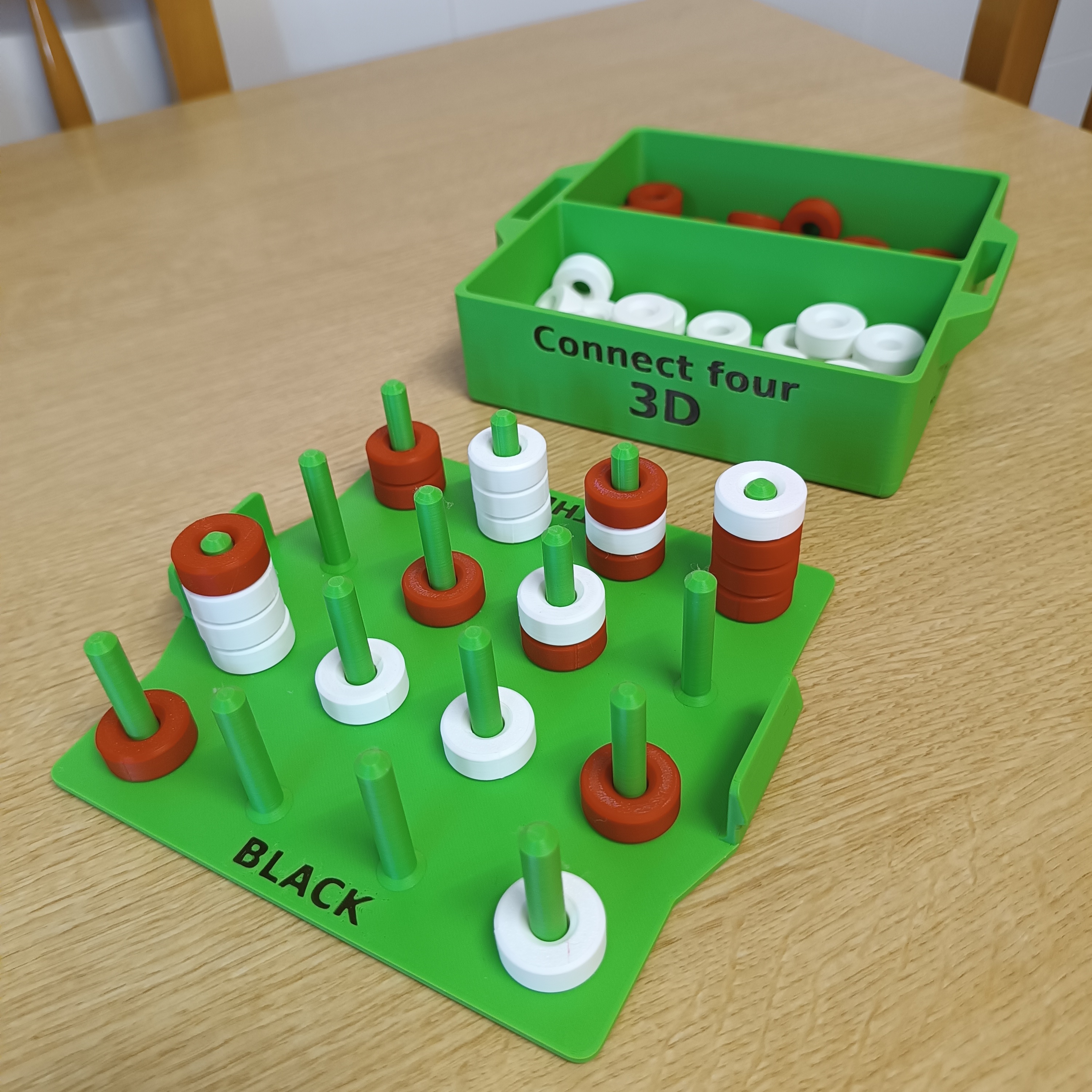 Connect Four -3D (Conecta 4 en 3D) por MakerzingerXYZ | Descargar ...