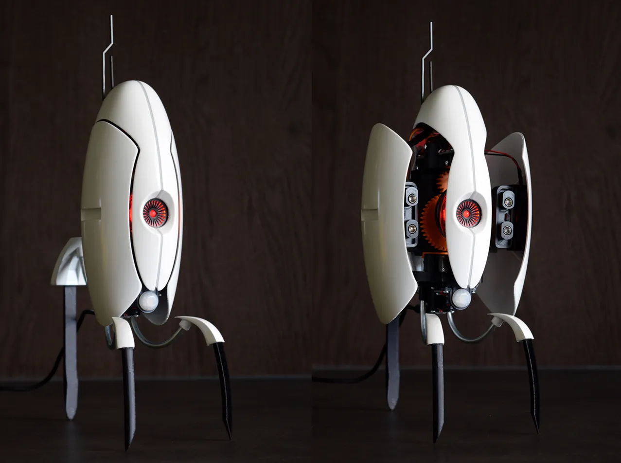Portal Sentry Turret by Joran | Download free STL model | Printables.com
