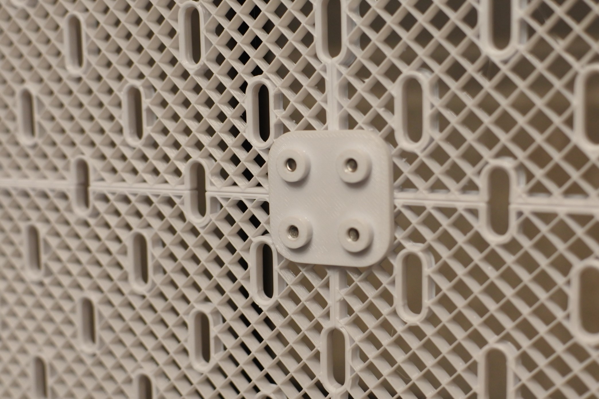 Simple Skadis panel connector by Koji Sakai | Download free STL model ...