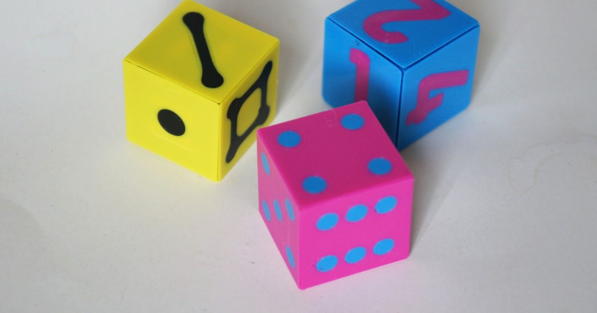 Sharp Dice by Jack | Printables Store