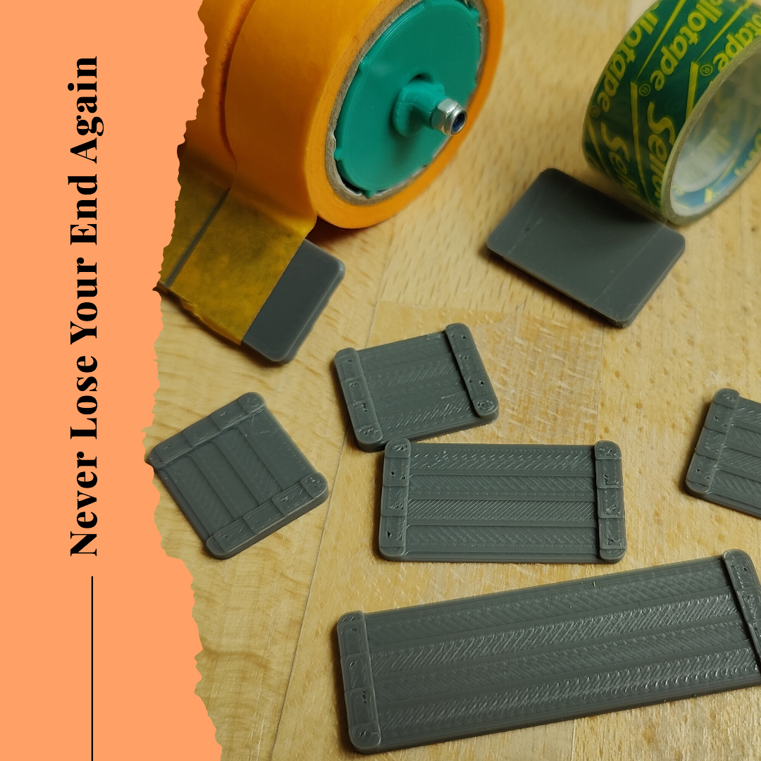 Tape End Saver by DoomMeister | Download free STL model | Printables.com