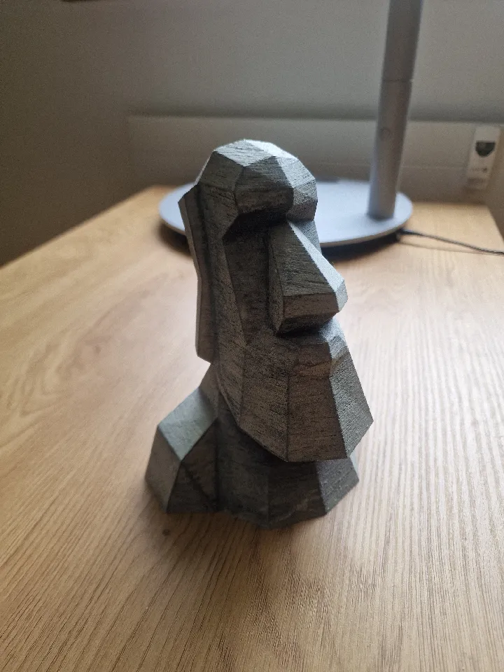 low poly Moai by DarkO | Download free STL model | Printables.com