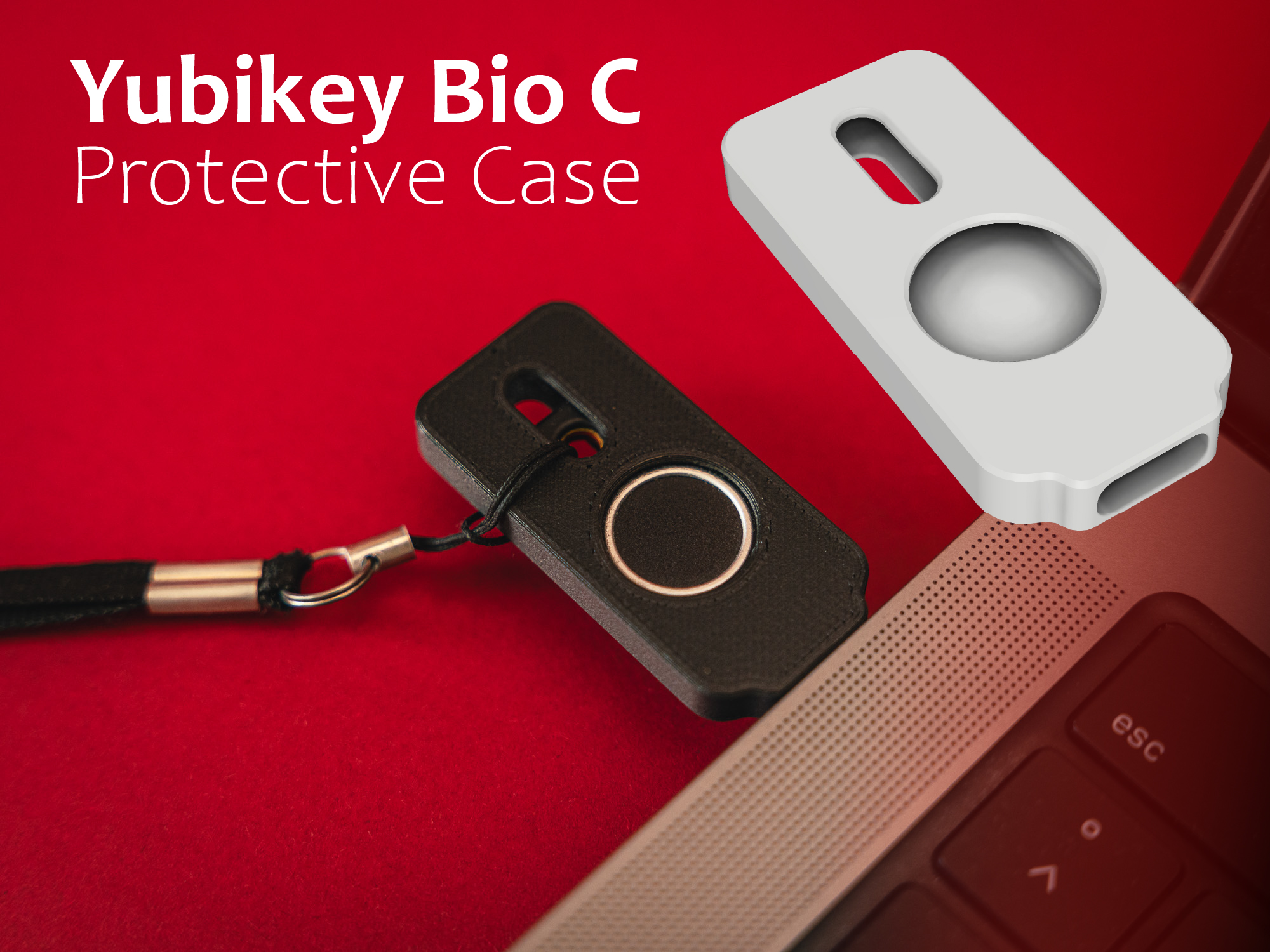 Yubikey Bio C - Protective Case by Preppo | Download free STL model ...