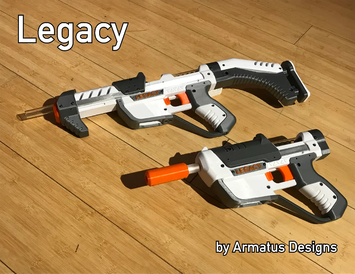 Nerf Legacy Blaster by Armatus Designs | Download free STL model ...