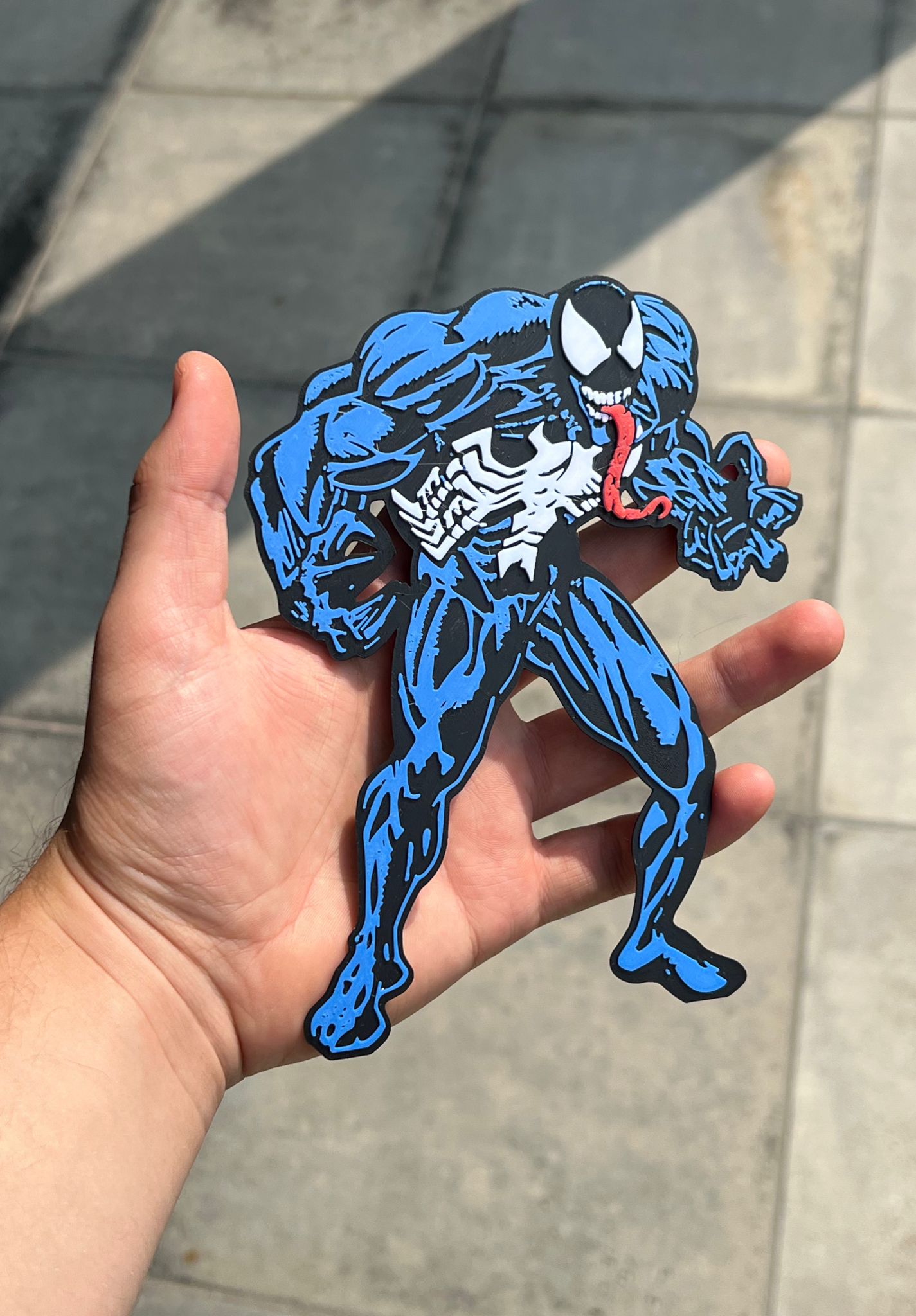 Comic Venom 2D wall art NO AMS! by beaufor | Download free STL model ...